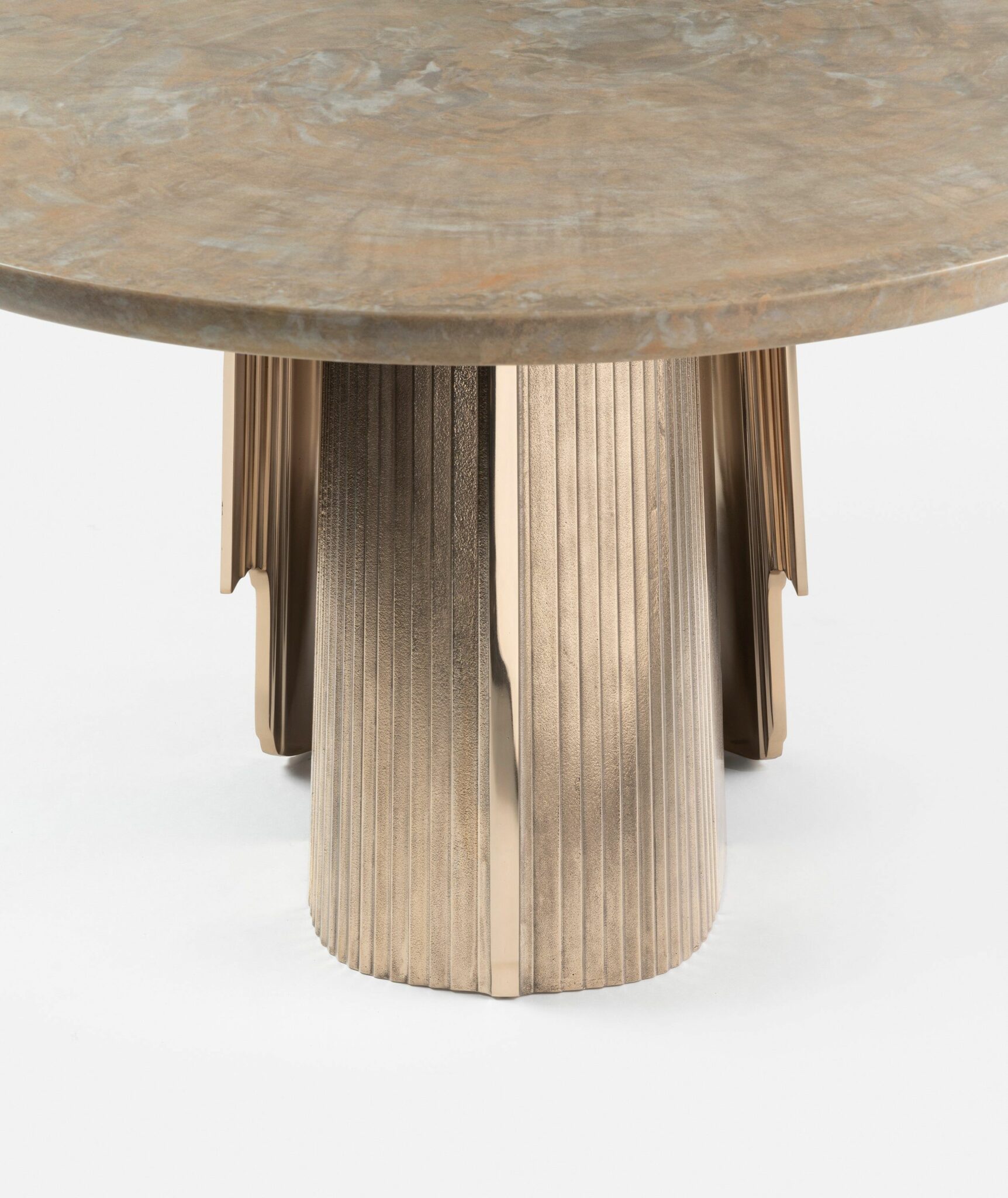 Promontory Dining Table Cast Mineral - R HUGHES