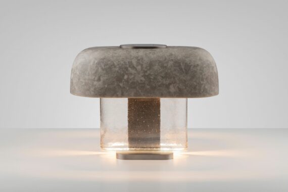 Esca Table Lamp No. 1 in Mixed Materials - R HUGHES