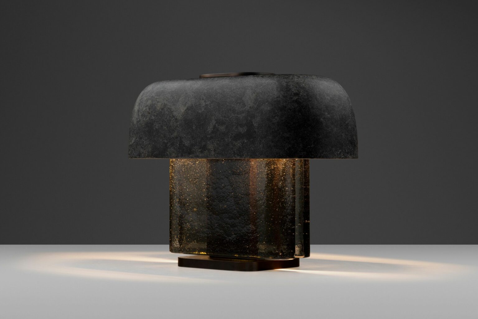 Esca Table Lamp No. 1 in Mixed Materials - R HUGHES