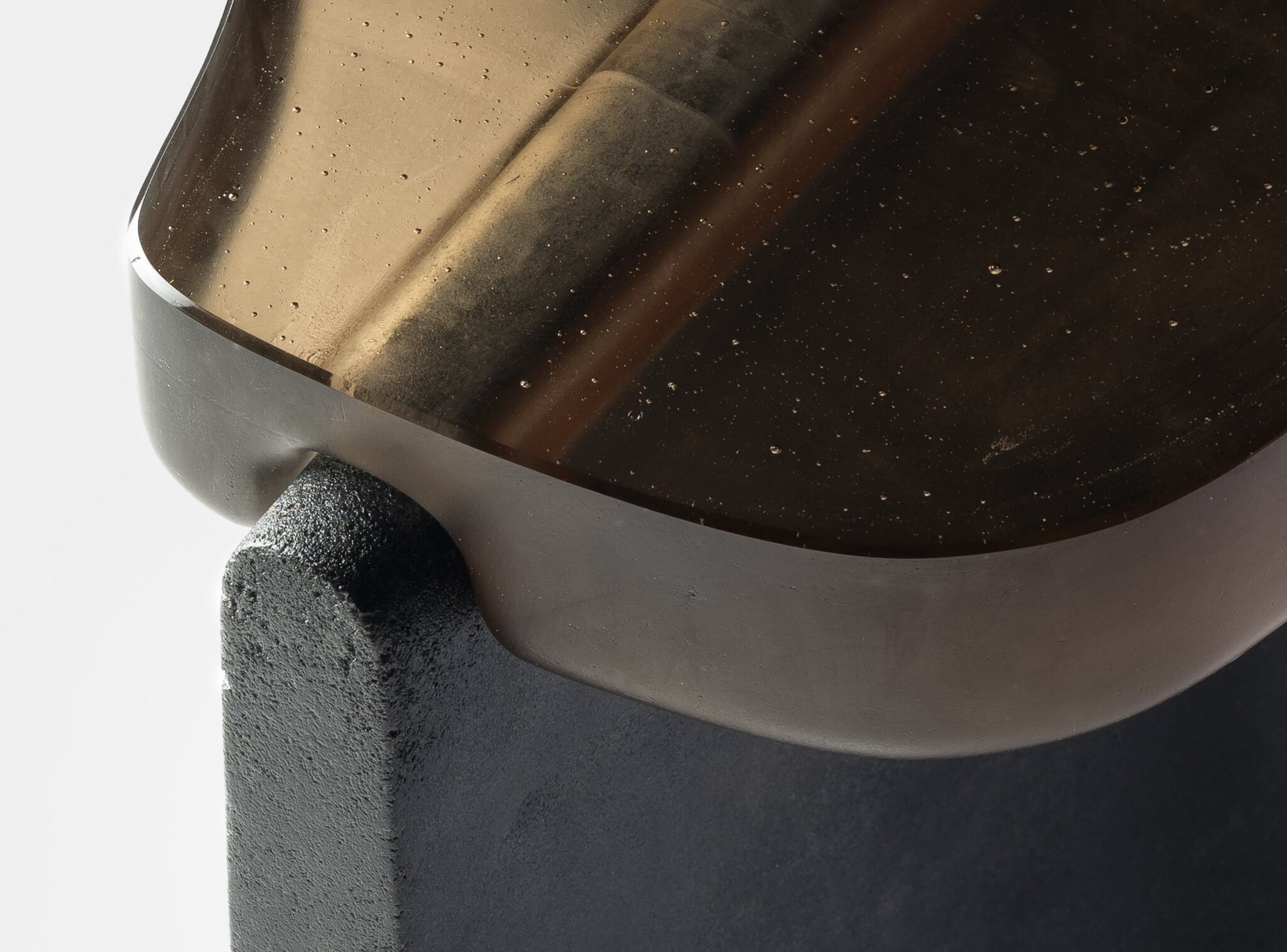 Montura Table No. 1 Cast Glass - R HUGHES