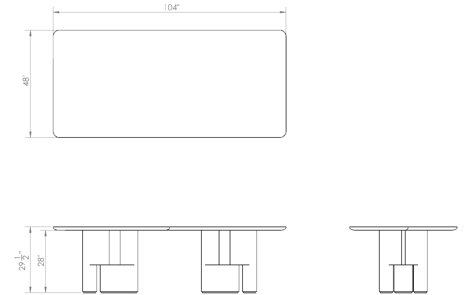 Interval Dining Table - R HUGHES
